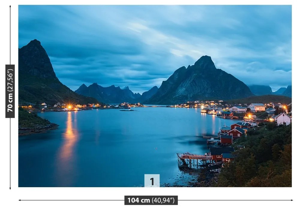 Fototapeta Lofoten ostrovy 104x70