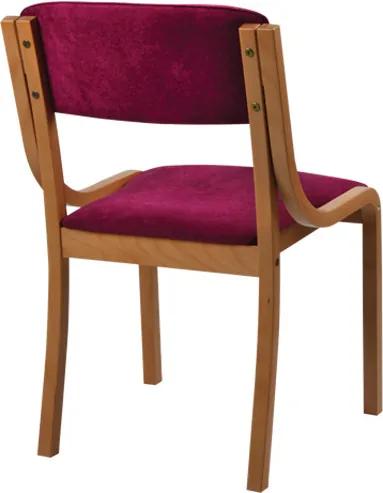Bradop Židle celočalouněná FILIPA buková Z138 P - PŘÍRODNÍ 532 - OLYMP-532