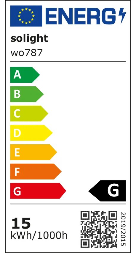 Solight LED stropní světlo Plain, 15W, 1200lm, 4000K, kulaté, 26cm