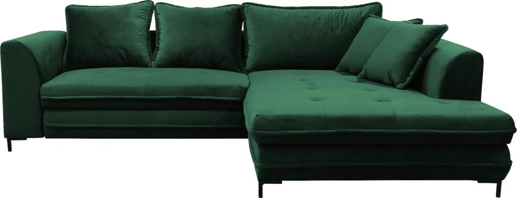 XXXLutz ROHOVÁ ROZKLÁDACÍ POHOVKA, textil, zelená Livetastic - Online Only sedačky - 001574004307