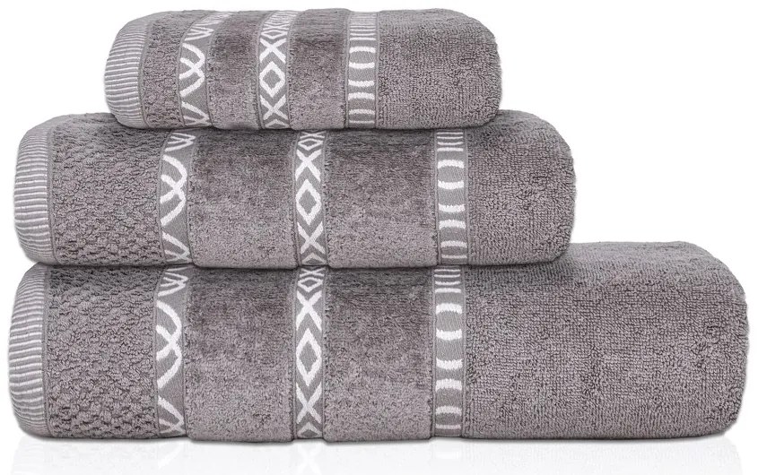 Detexpol Ručník Gino 30x50 ash 83 550g/m2 froté ručník