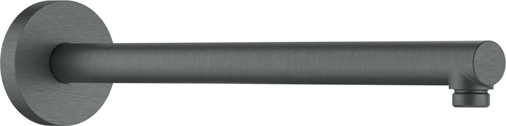 Hansgrohe - Sprchové rameno, 39 cm, kartáčovaný černý chrom 24357340
