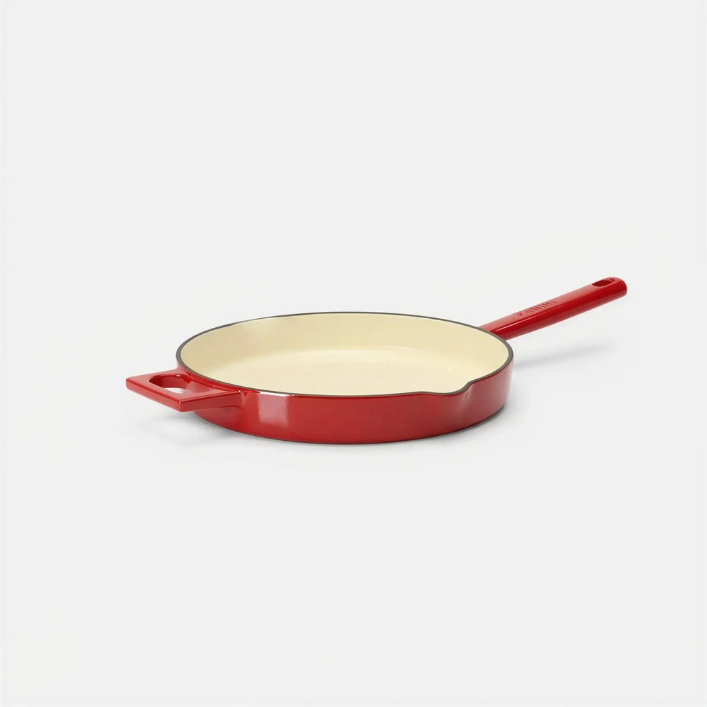 Fabini Pánev Mattia 3.0, ø 26 cm - Smaltovaná litinová pánev, lesklá červená