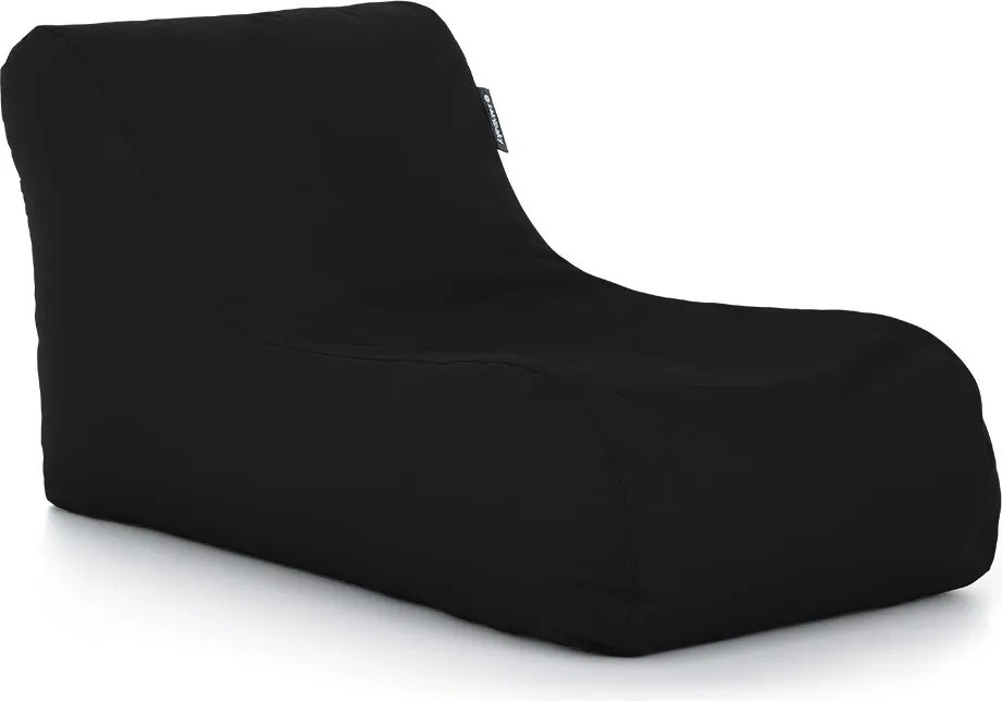 SakyPaky Plážo outdoor sedací vak černá