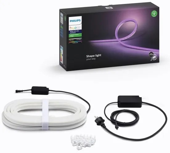 LED RGBW Stmívatelný pásek Philips Hue Outdoor Strip LED/40W 5m IP67