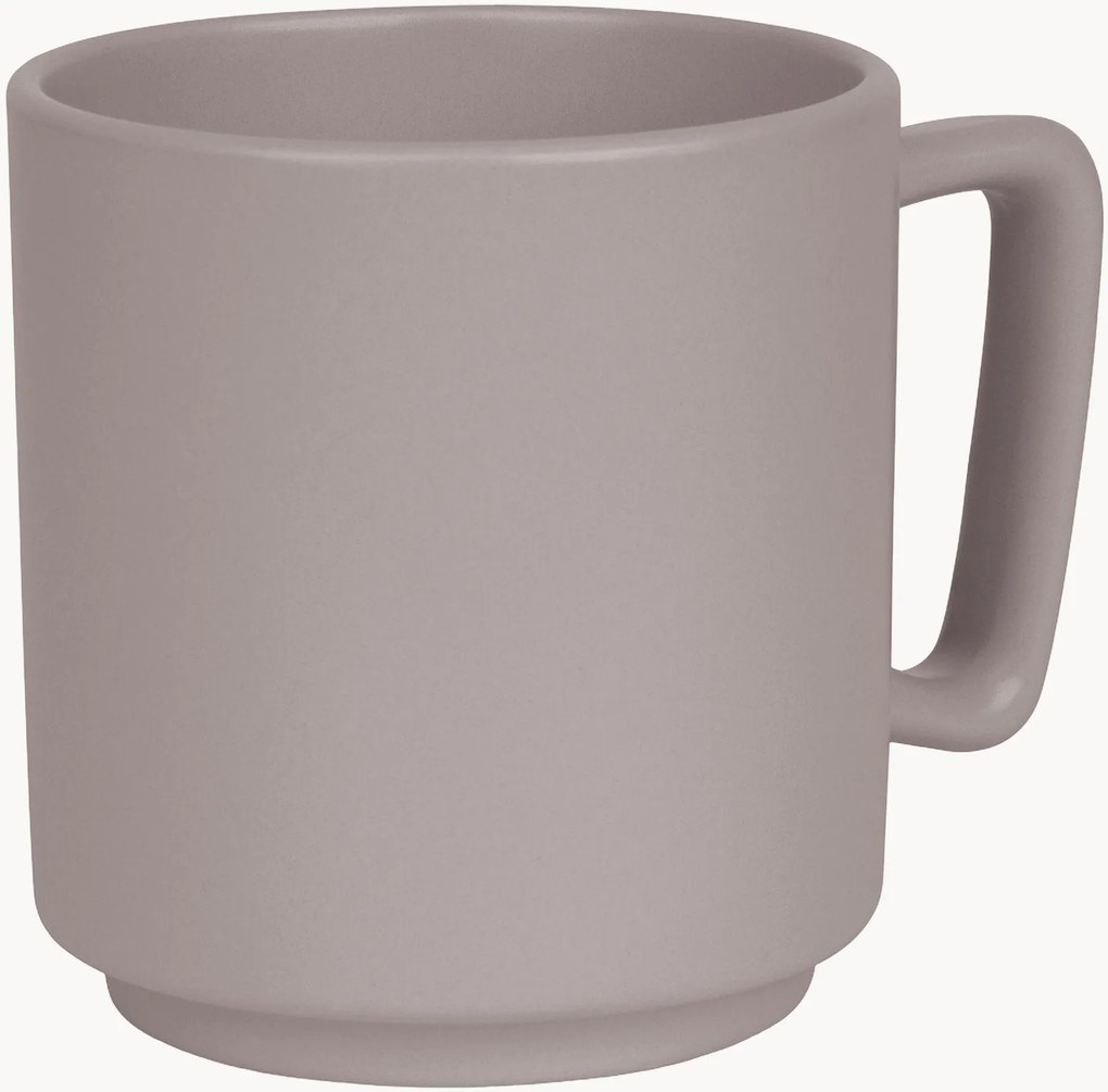 Sada hrnků Taupe, 4 díly