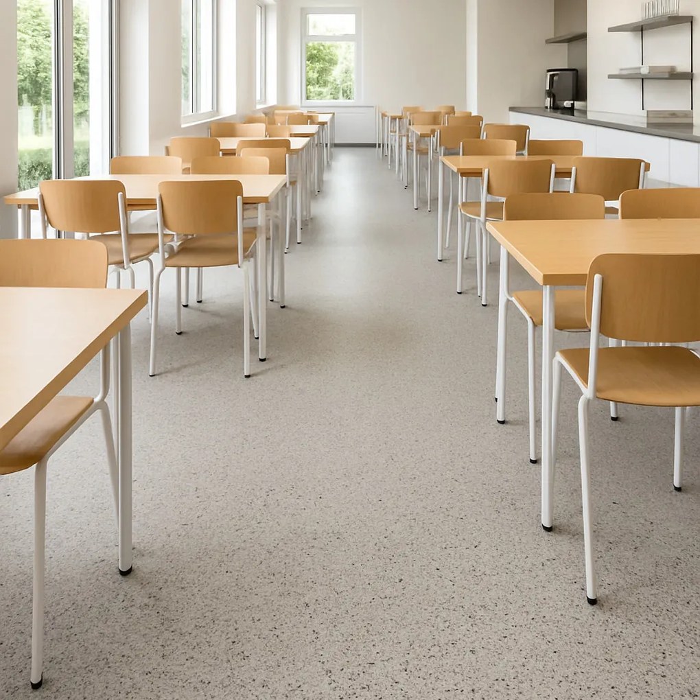 Gerflor, PVC podlaha - lino Flexar Nerok 2176 Pixel Taupe, na míru, šíře 2m,4m, béžová, bez podkladu, chodba / předsíň