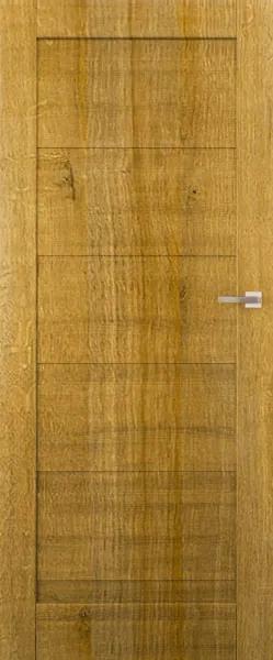 Interiérové dveře vasco doors EVORA plné, model 1 Průchozí rozměr: 70 x 197 cm, Orientace dveří: Levé dveře, Dekor: Dub riviera