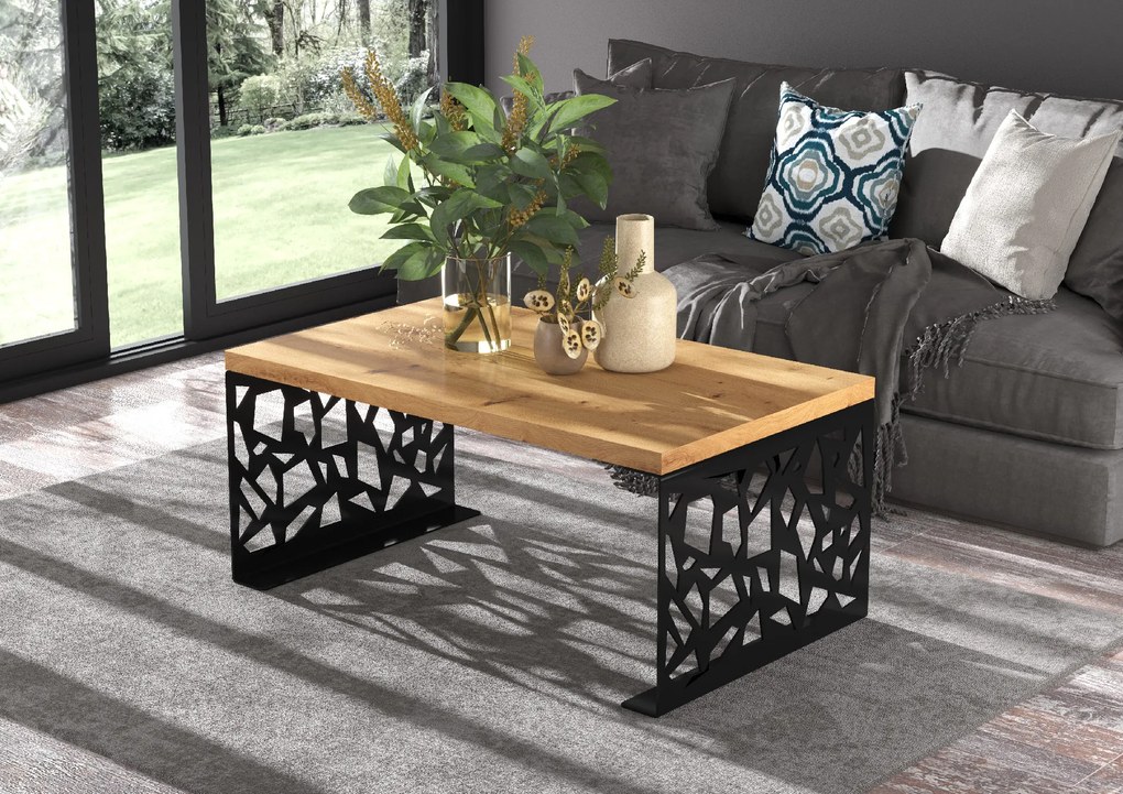 ADRK Furniture Konferenční stolek SEMARA 100x60 CT-SEM-B-A