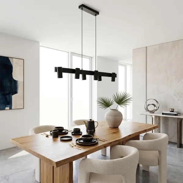 BRILAGI - LED RGBW Stmívatelný lustr na lanku SELE 6xGU10/6,5W/230V černá