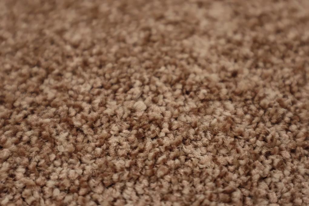 Vopi koberce Kusový koberec Capri měděný kruh - 200x200 (průměr) kruh cm