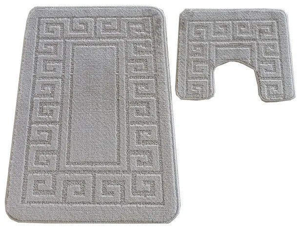 Sada koupelnových koberečků Montana Ethnic Sand Grey