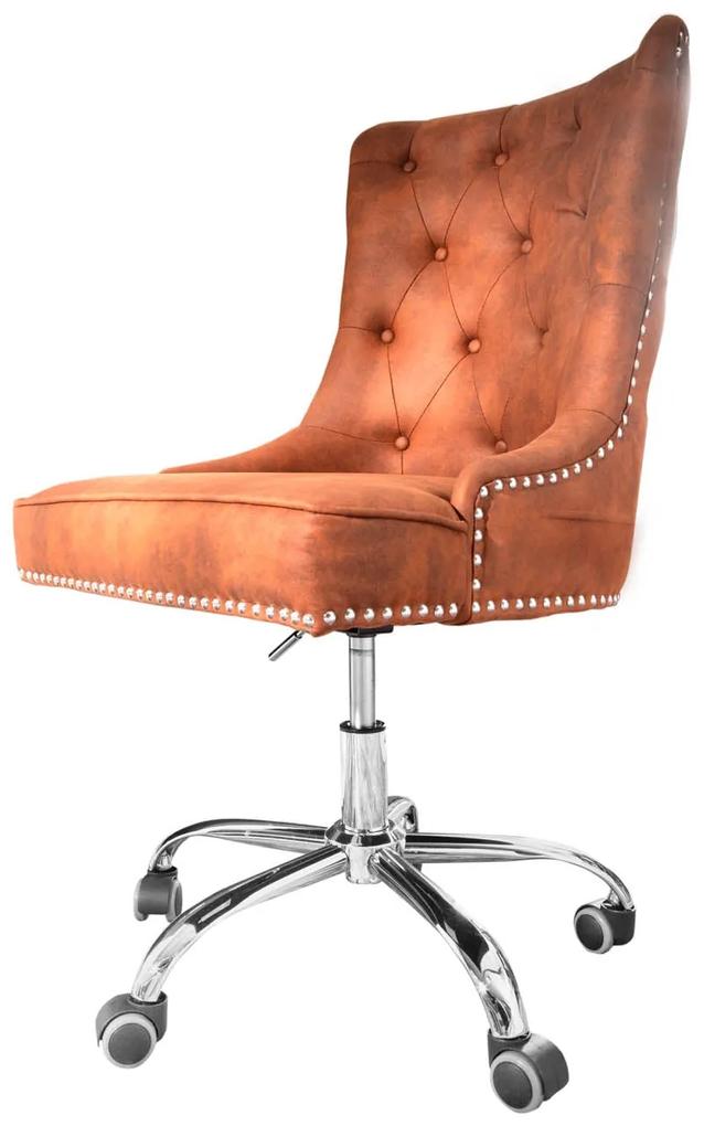 Moderní kancelářská kolečková židle šedá &ndash; Vernon