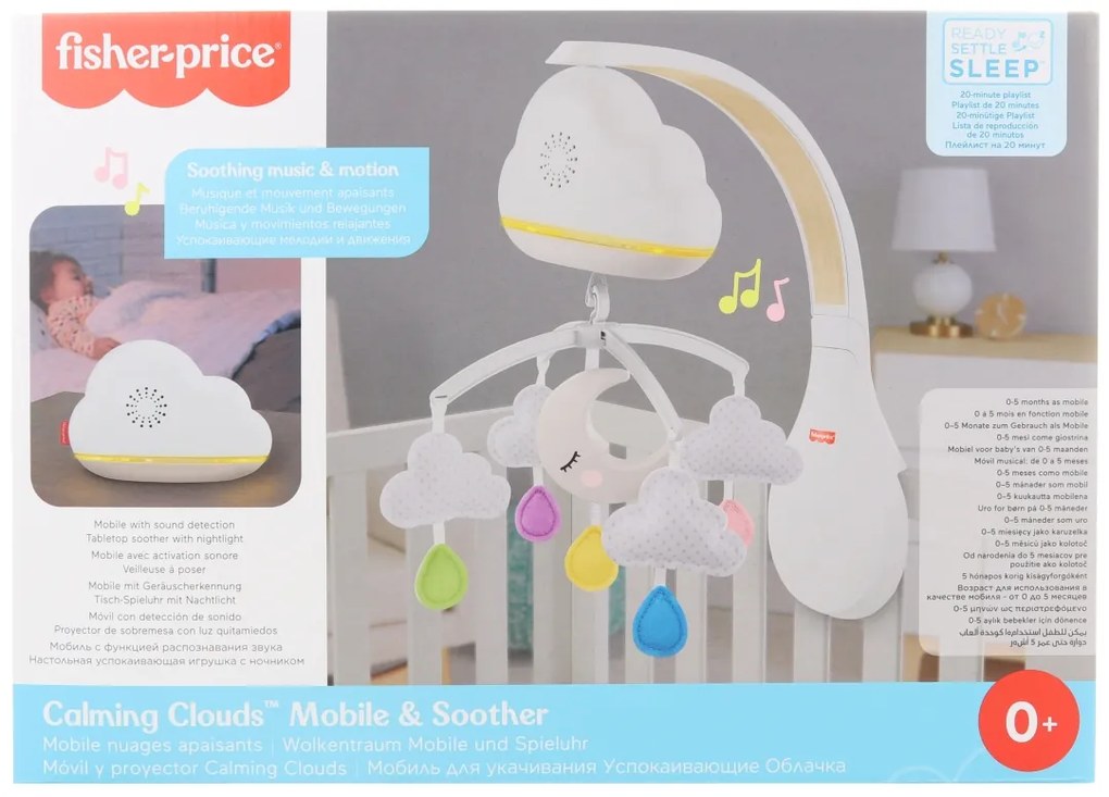 Fisher-price Kolotoč a usínáček Calming Clouds GRP99