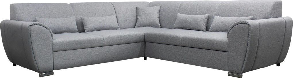 XXXLutz ROHOVÁ SEDAČKA, textil, světle šedá Livetastic - Sedací soupravy - 001574004214