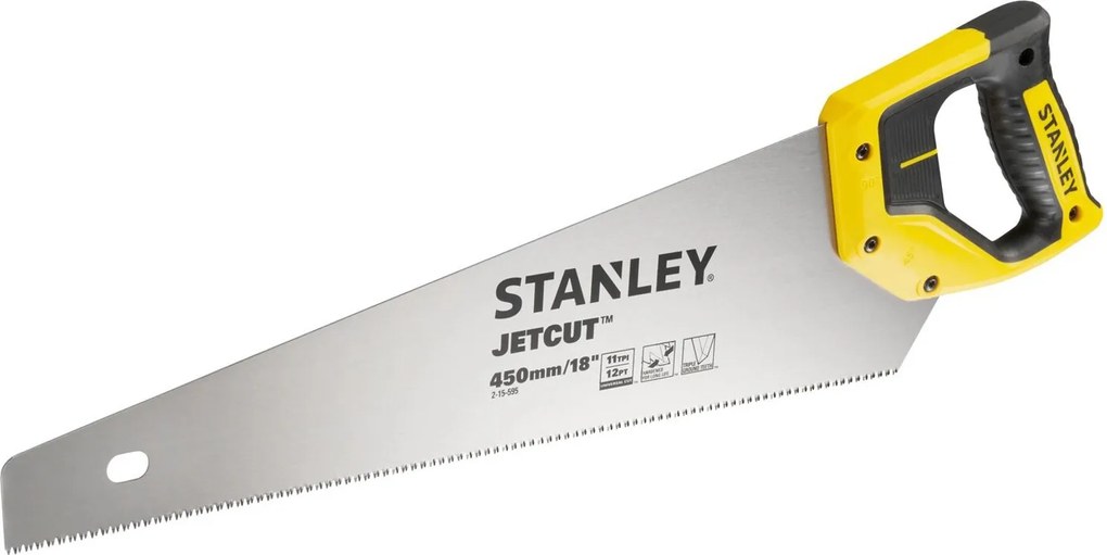 STANLEY Ruční pila ocaska JetCut jemné zuby 11 TPI, 450 mm