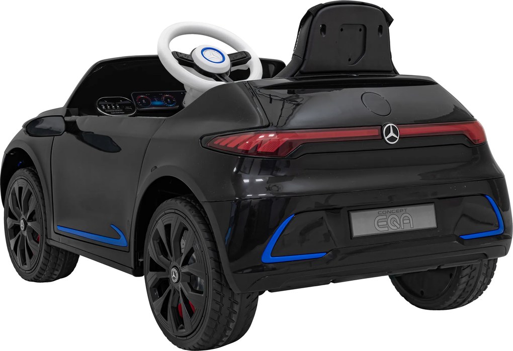 Ramiz Elektrické auto Mercedes Benz AMG EQA pro děti černé