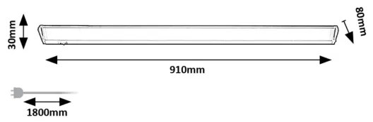 Rabalux 78061 - LED Podlinkové svítidlo EASYLIGHT LED/15W/230V 4000K