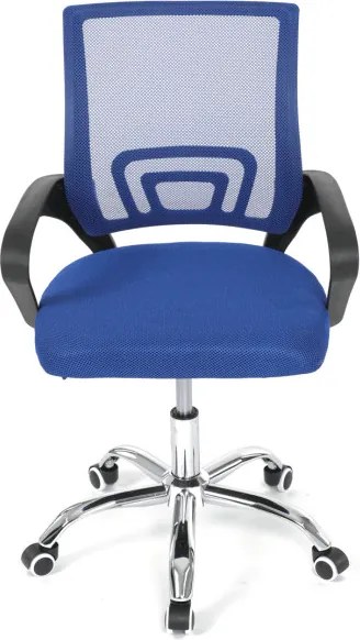 Dětská otočná židle modrá KA-L103 BLUE