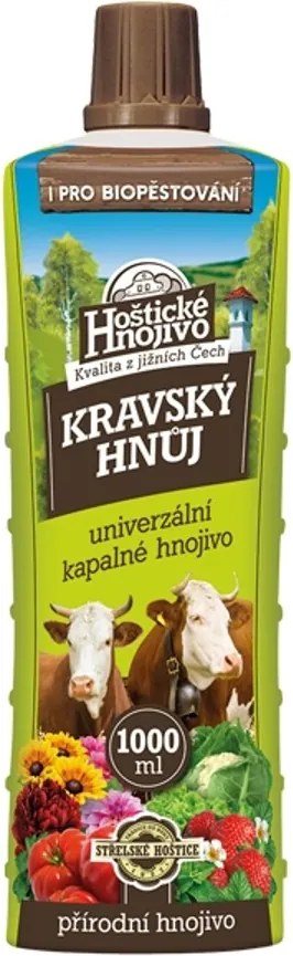 Hoštické hnojivo Kravský hnůj kapalný 1000 ml
