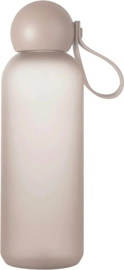 Béžová cestovní lahev z recyklovaného plastu 650 ml Tom – Sagaform