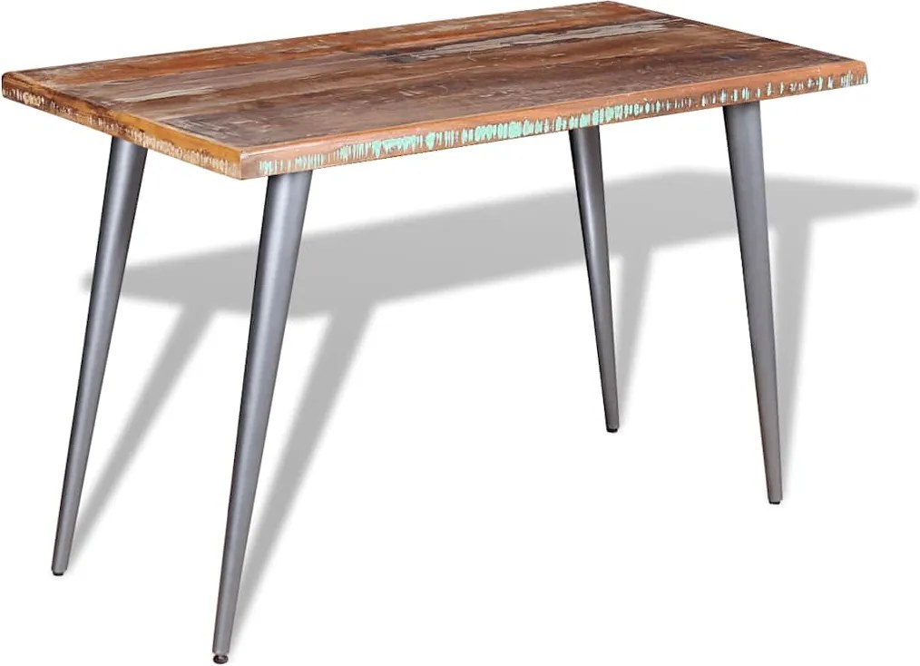 Jídelní stůl masivní recyklované dřevo 120 x 60 x 76 cm 244242