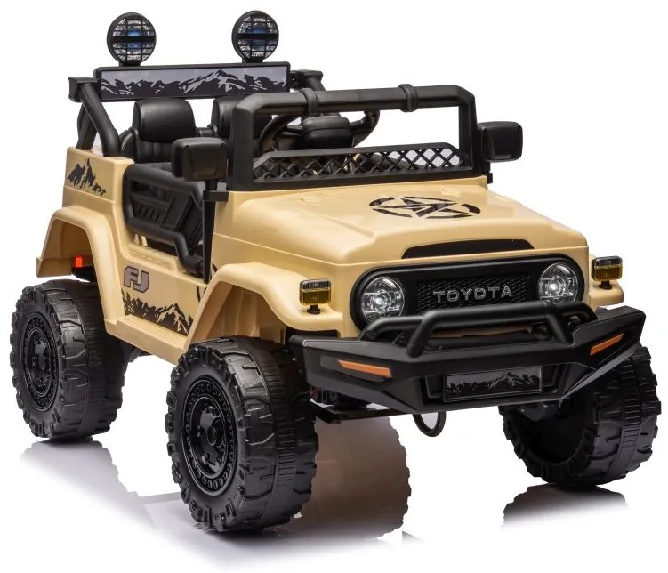 Elektrické autíčko Toyota FJ 4x4 khaki