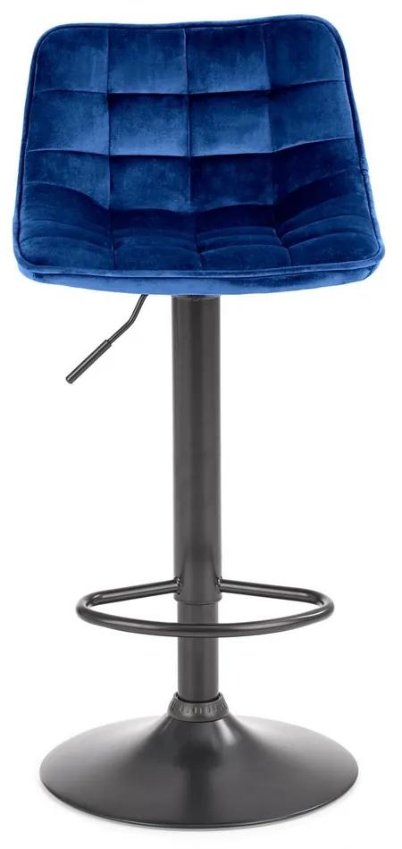 Barová židle Kinsley, modrá / černá