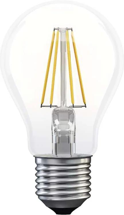 LED žárovka Filament A60 6W E27 teplá bílá