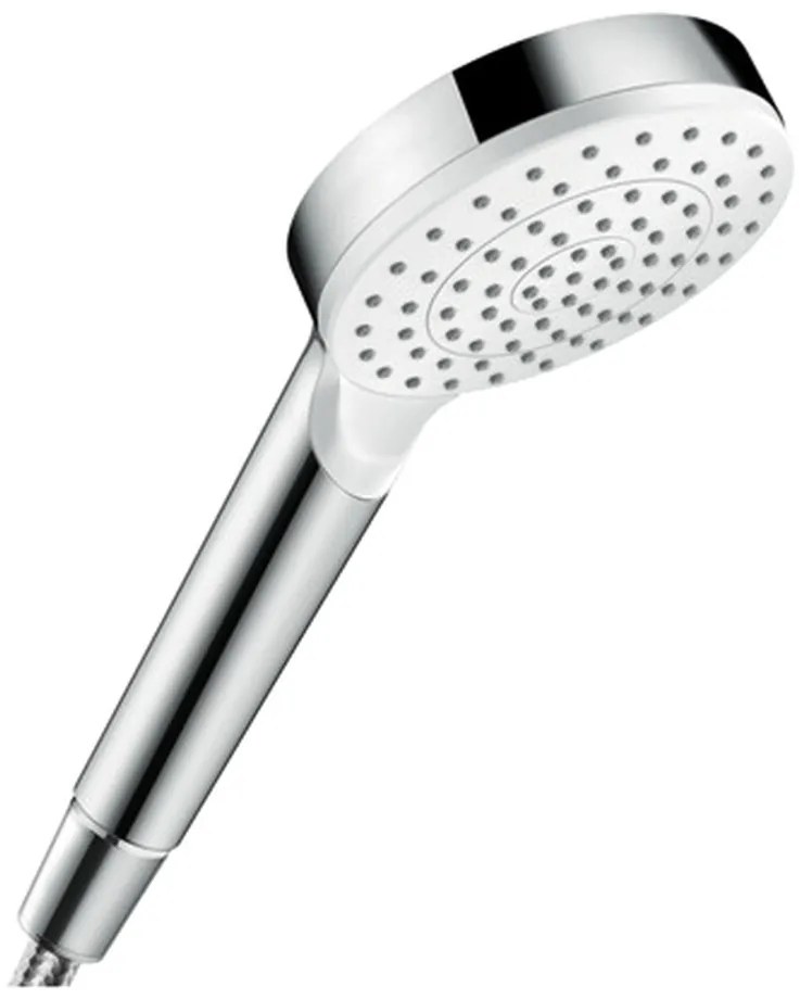 Hansgrohe Crometta, ruční sprcha 100 1jet EcoSmart, bílá/chromová, HAN-26333400