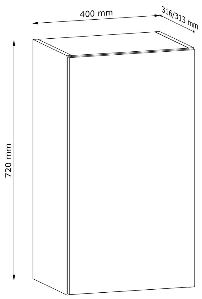 Kuchyňská linka LANGEN au | 160 cm | S ÚCHYTY | artisan
