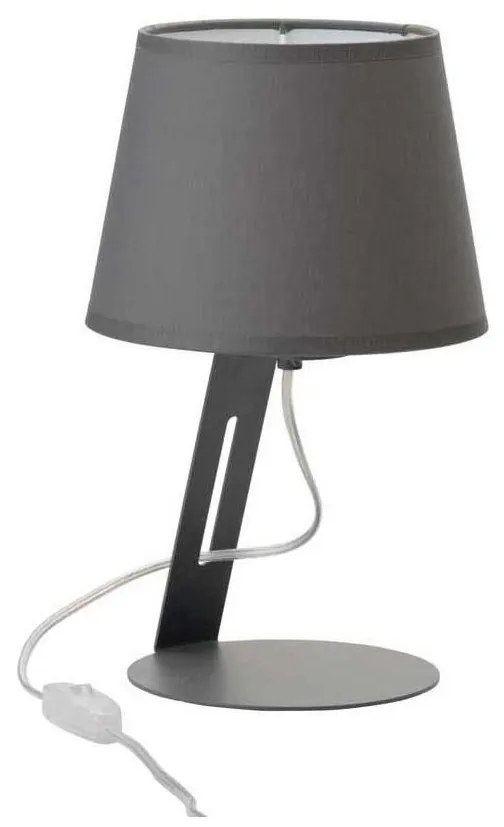 TK Lighting | Stolní lampa GRACIA 1xE27/60W/230V šedá | TK5134