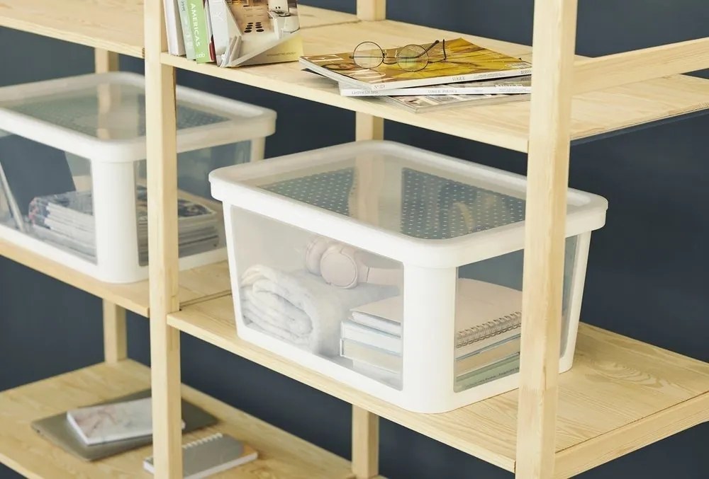 ALBRIS úložný box 45 L , bílý
