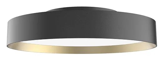 Kruhové stropní LED svítidlo s lemem Sugar Ceiling  Kruhové stropní LED svítidlo s lemem Sugar Ceiling Barevná varianta: Černá/Zlatá, Průměr: 450 mm,…