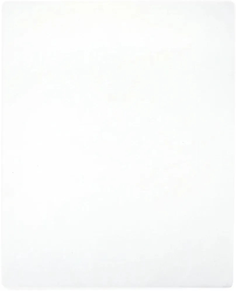 Jersey prostěradlo bílé 140x200 cm bavlna 136244