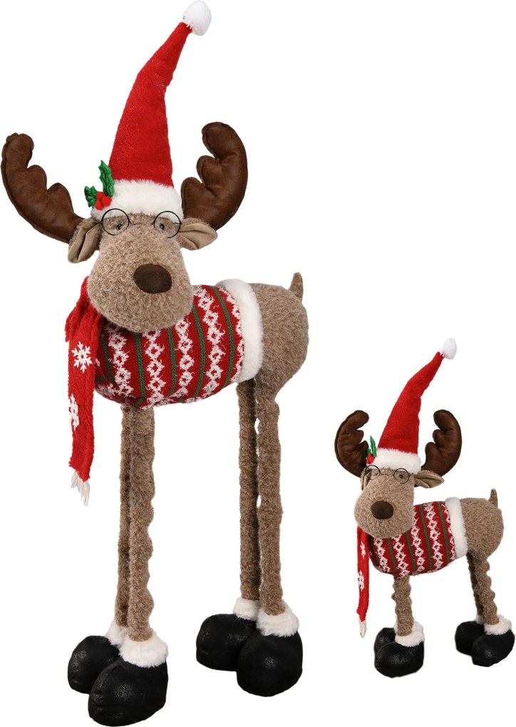 XXXLutz DEKORAČNÍ SOB X-Mas - Dekorativní sošky - 0087440266