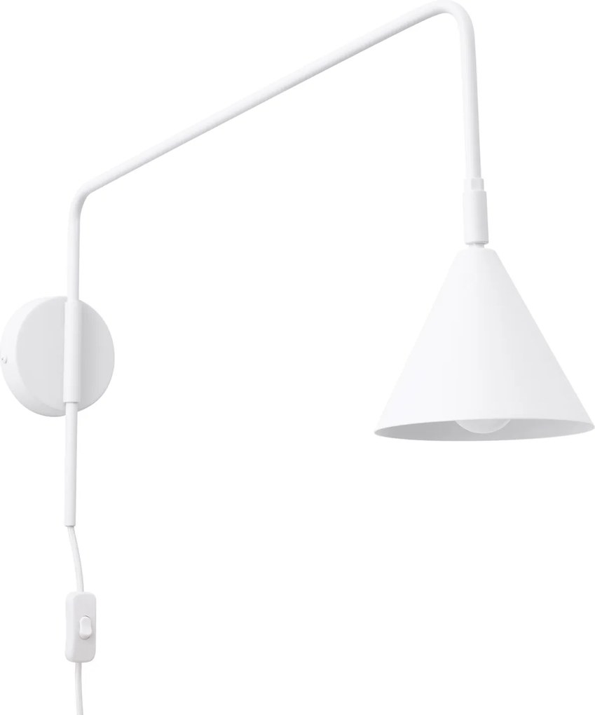 Sollux Lighting Nástěnné svítidlo NOX bílé