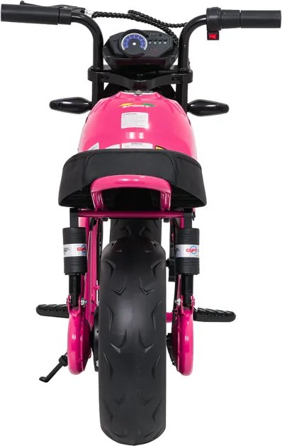 Elektrická motorka SUPERMOTO růžová