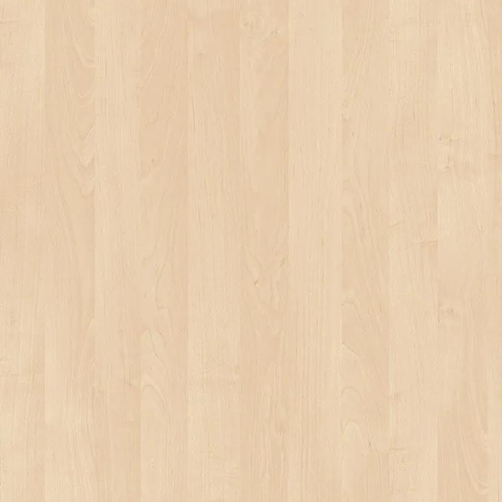 Kovová zásuvková kartotéka PRIMO s dřevěnými čely A4, 2 zásuvky, bílá/bříza