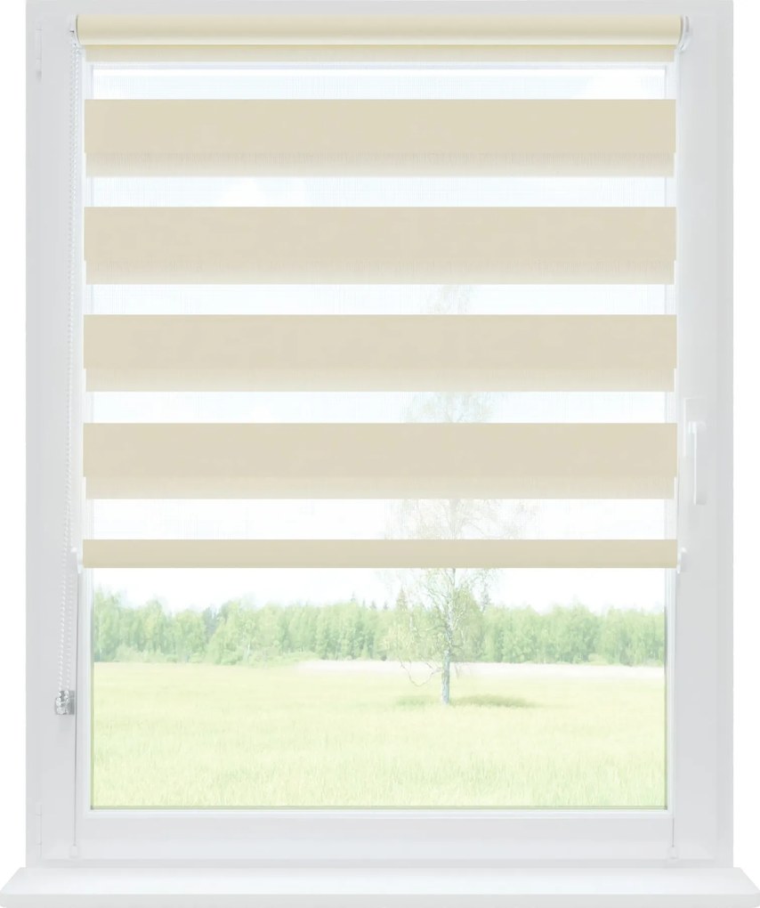 Roleta Den Noc neinvazivní soft Broskvová 57x150 cm