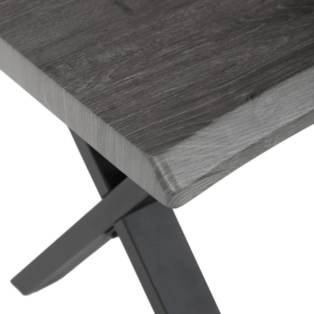 Konferenční stolek CT-F4312 GREY, mdf, šedá (120 x 60) cm přírodní