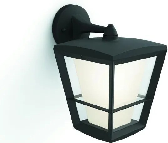 PH 17440/30/P7 Hue LED White and Color Ambiance Venkovní nástěnné svítidlo Philips Econic 17440/30/P7 černé 2200K-6500K RGB - PHILIPS HUE (915005732301)