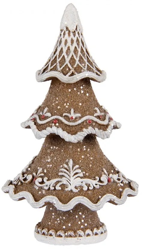 Dekorace vánoční perníkový stromek Gingerbread Tree - 7*5*11 cm