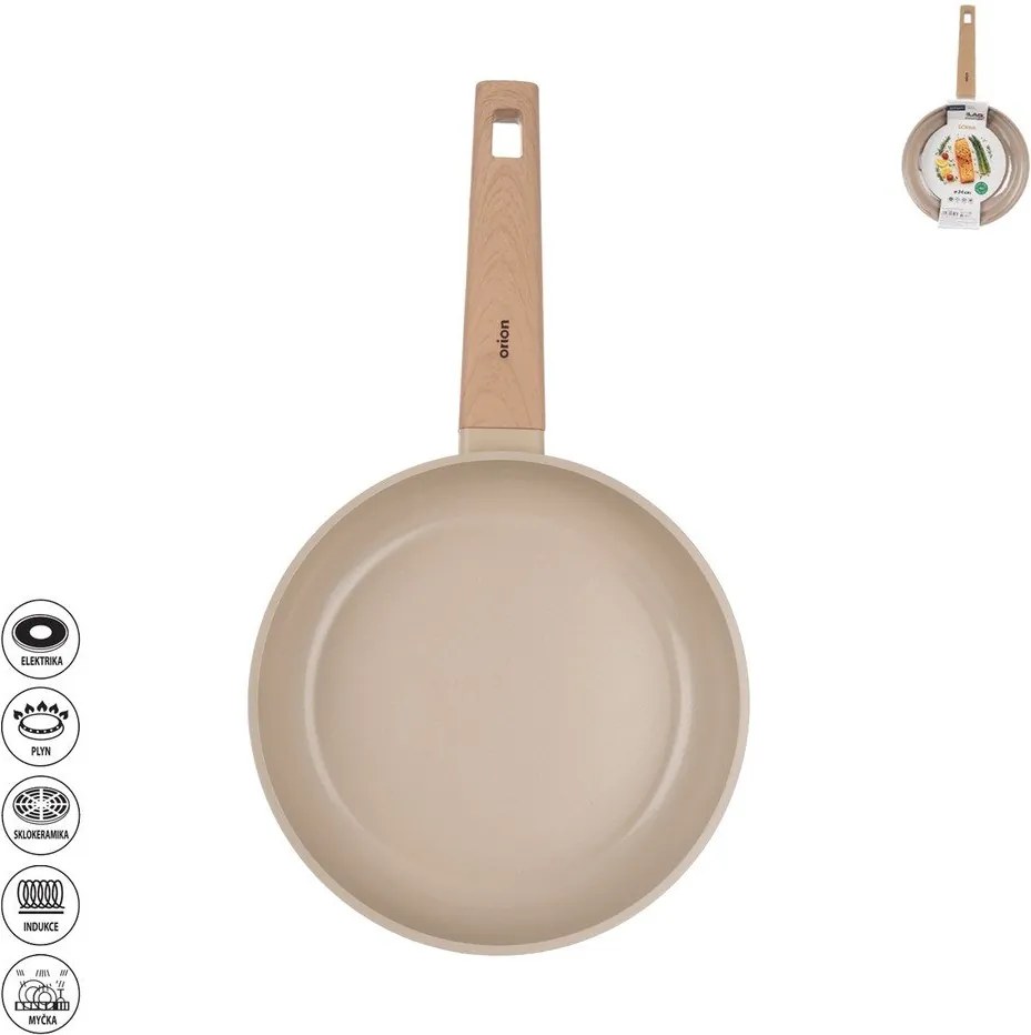 Pánev s keramickým povrchem ø 24 cm Ecrina – Orion