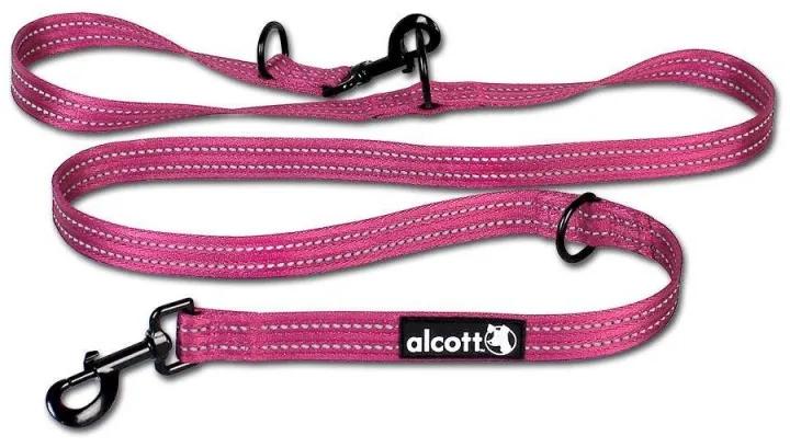 Alcott Nastavitelné vodítko pro psy růžové velikost L
