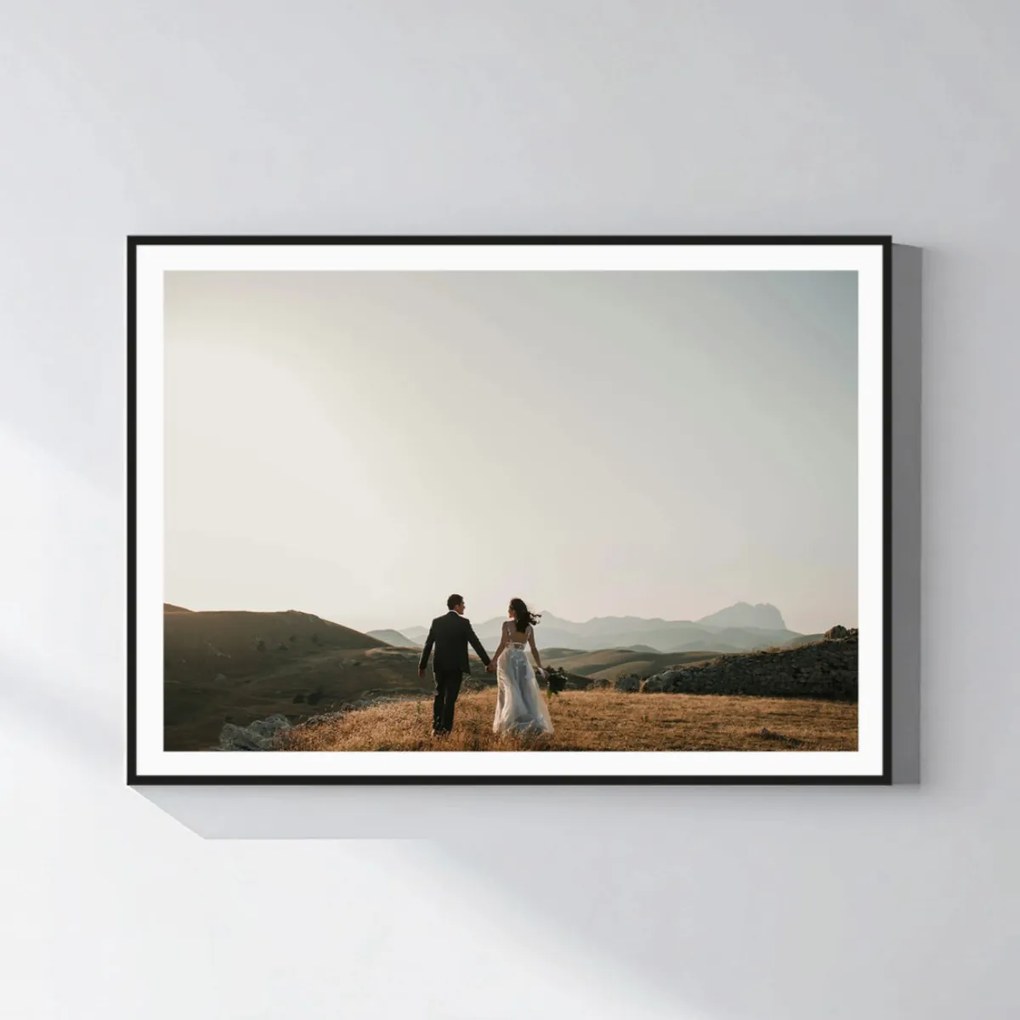 Personalizovaný magický fotoobraz v rámu - 50x70 - fotografie
