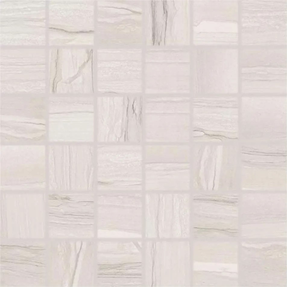 RAKO Boa - Mozaika 29,8x29,8 cm, světle šedá WDM05526