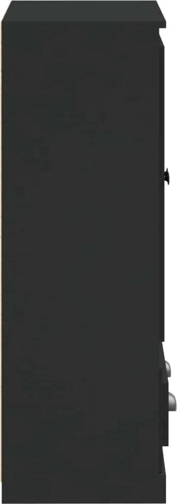 vidaXL Skříň highboard 60 x 35,5 x 103,5 kompozitní dřevo [816297] Barva: hnědý dub