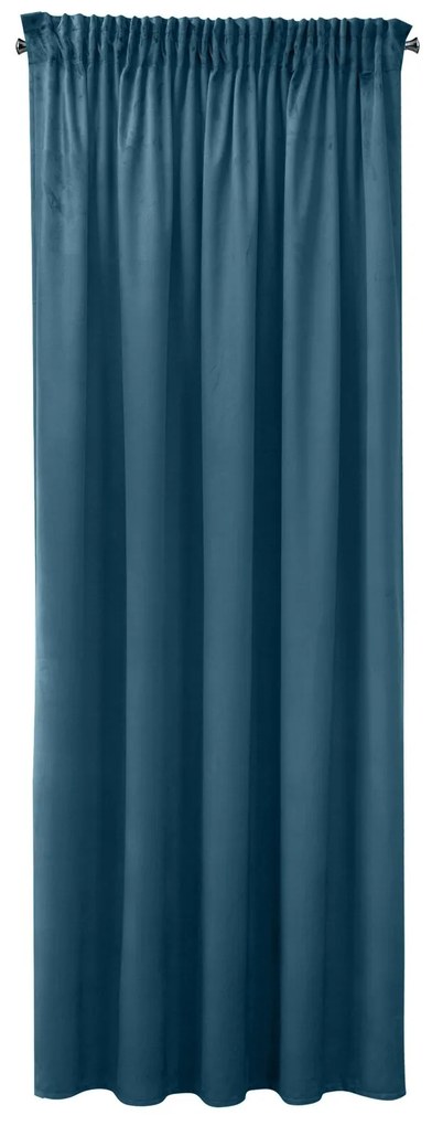 ZATEMŇOVACÍ ZÁVĚS NA PÁSCE PIERRE CARDIN SIBEL 140X270 CM TMAVĚMODRÁ