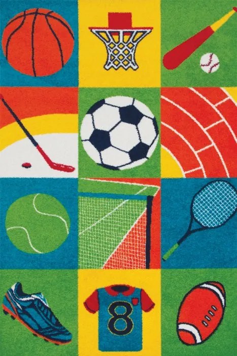 Vopi | Dětský koberec Play 03KCK - 160 x 230 cm, vícebarevný